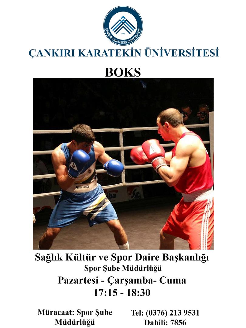 Sağlık, Kültür Ve Spor Daire Başkanlığı - Çankırı Karatekin Üniversitesi